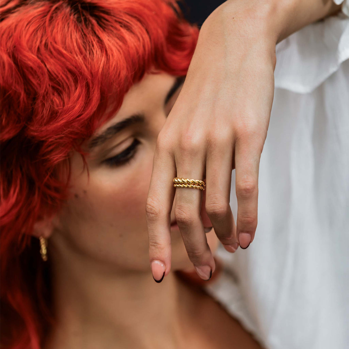 Chubby Twisted Rope Ring | Wanderlust Life
