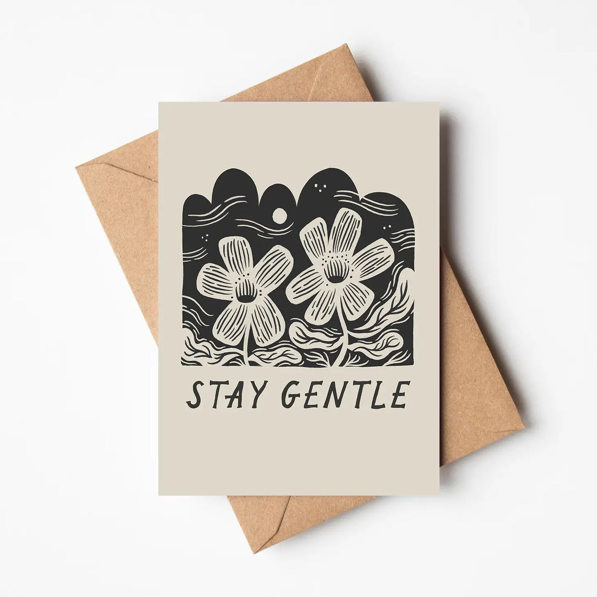 Lauren Marina 'Stay Gentle' Card | Wanderlust Life